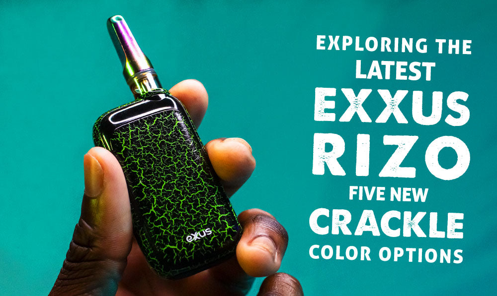 Exxus RIZO: Cinco nuevas opciones de color CRACKLE | Exxo – Exxus Vape